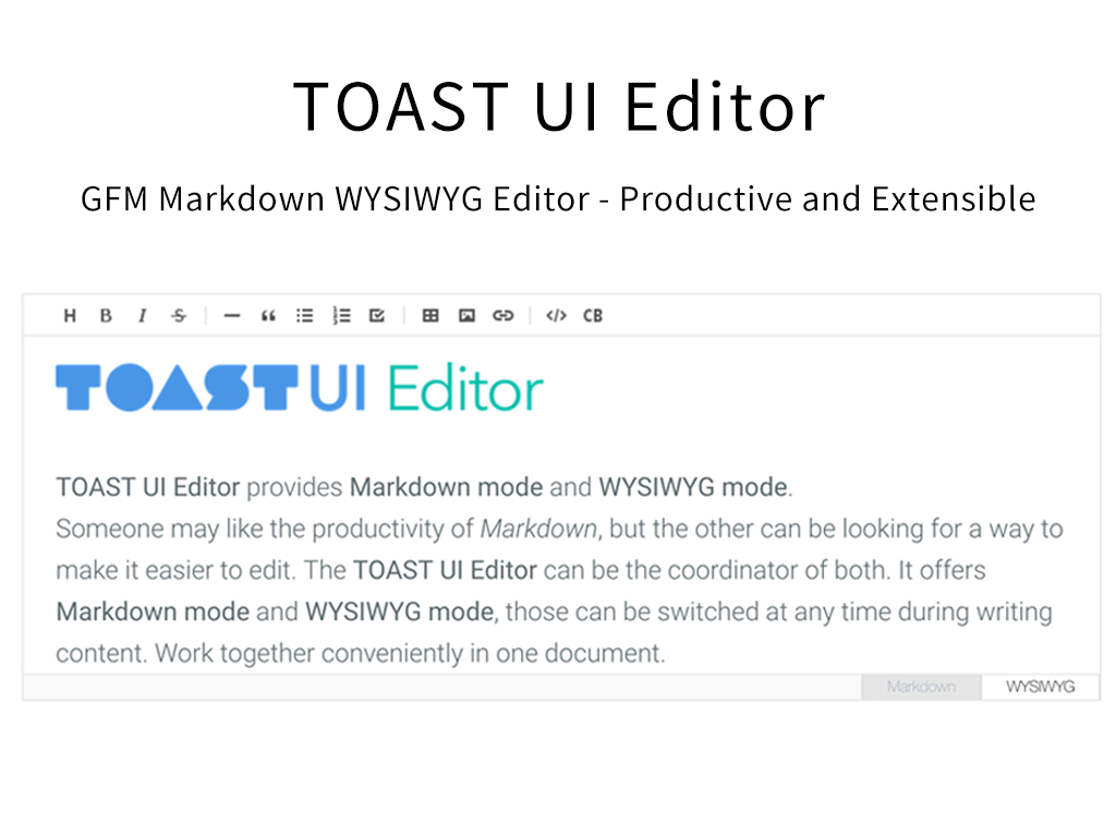 開源項目精選: 強大的Markdown編輯器tui.editor - 開源工場
